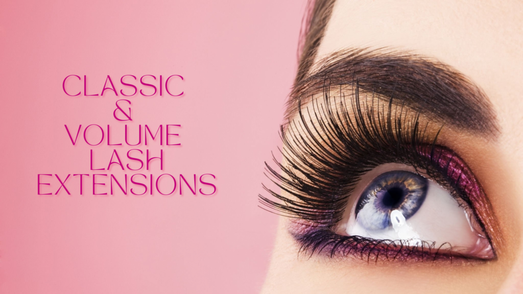 Classic vs Volume Eyelash Extensions - Here's The Difference